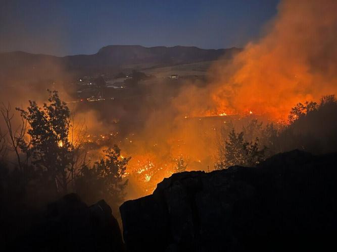Firefighters knock down four wildfires that scorched over 600 acres in ...