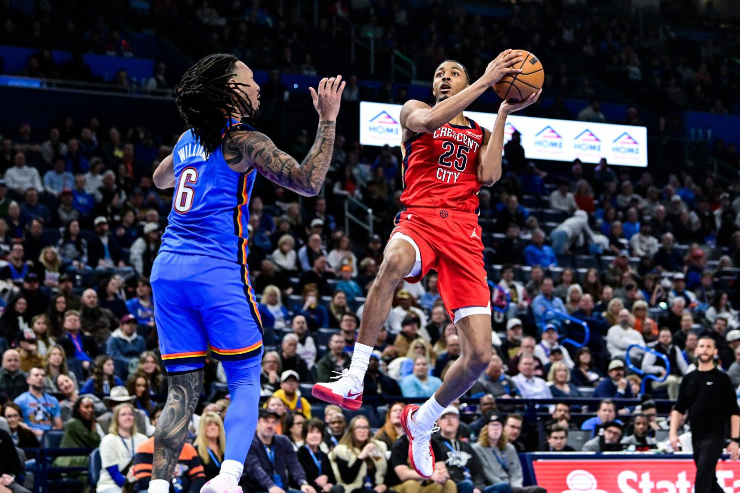 Pelicans Thunder Basketball | National | idahostatejournal.com