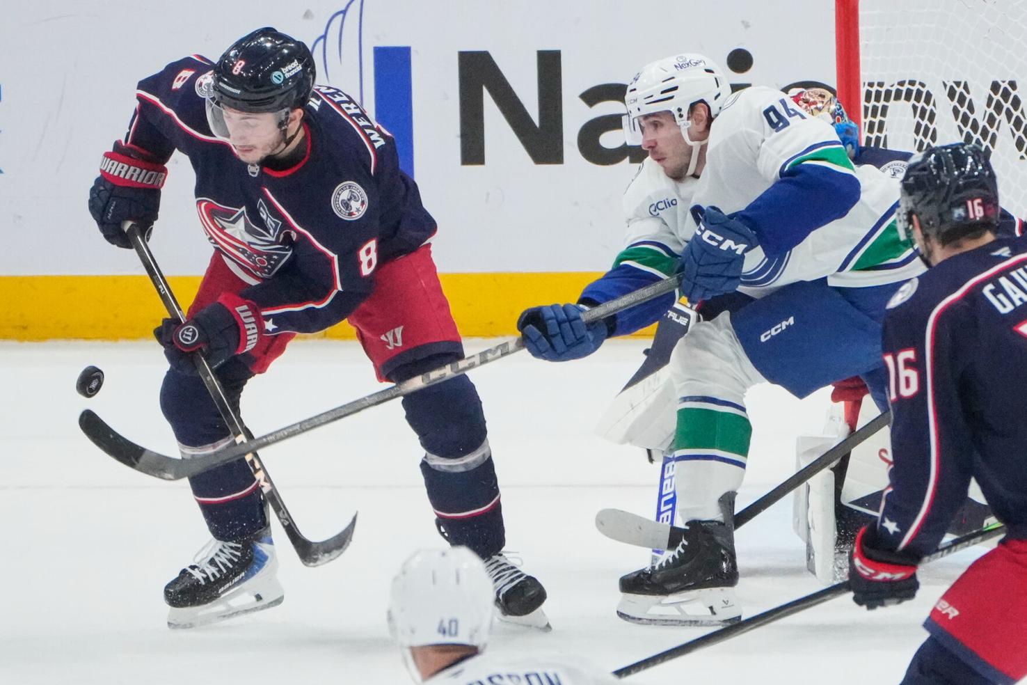 Canucks Blue Jackets Hockey | National | idahostatejournal.com