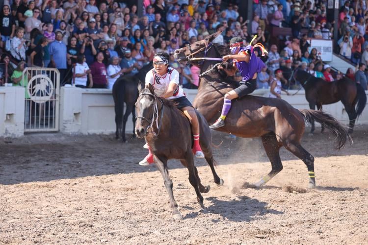 Photos of the Indian relay races at the Eastern Idaho State Fair in ...