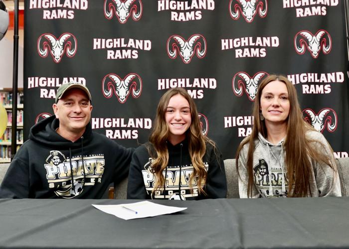 Highland's Evee Stoddard and Emma Crystal sign with Peninsula College ...