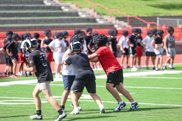 Photos of Highland Rams football practice | High School ...