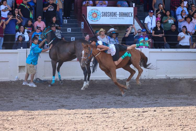 Photos of the Indian relay races at the Eastern Idaho State Fair in ...
