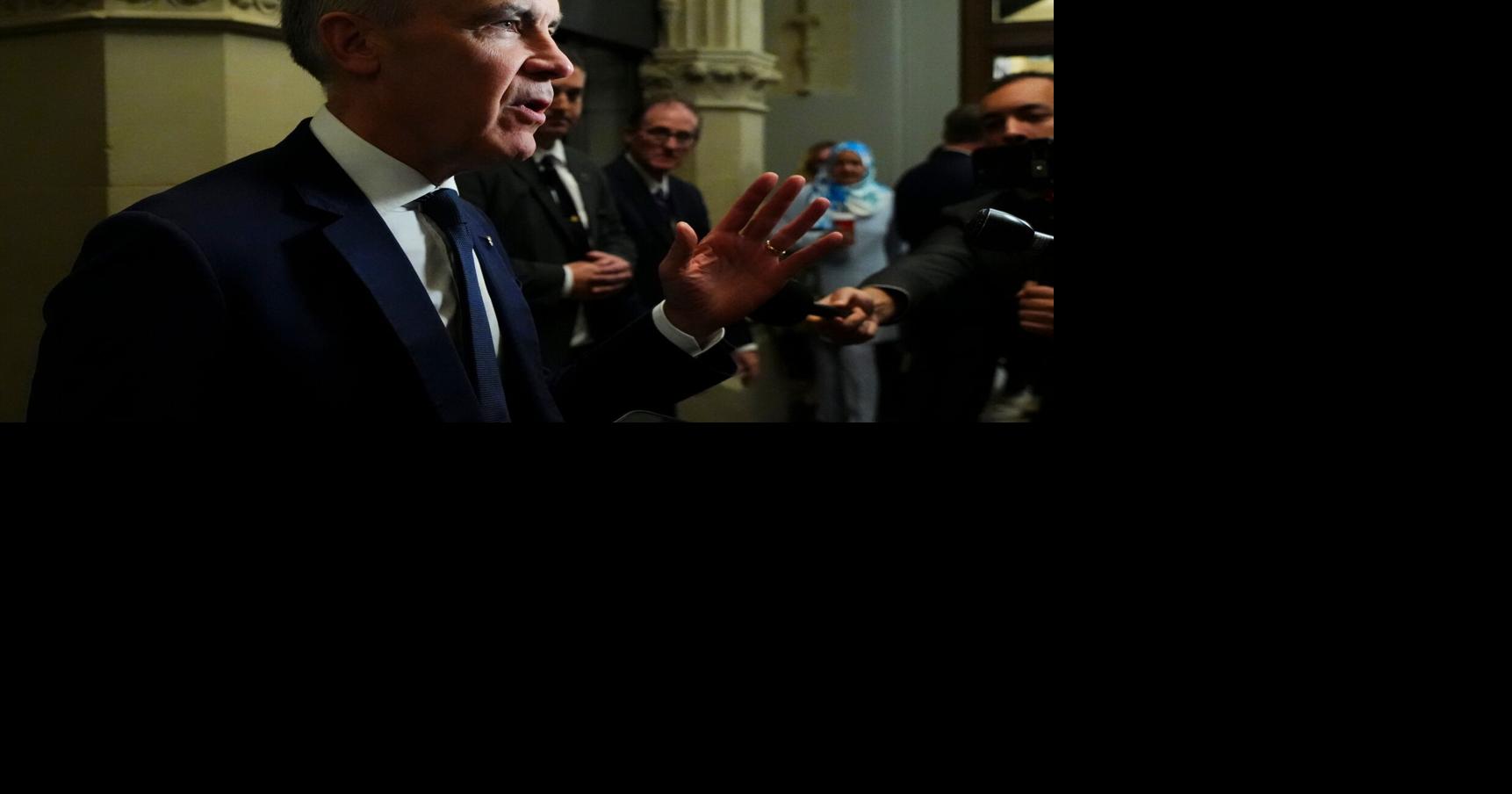 Ahead of G7, Carney softens tone toward Trump with trade talks at stake ...