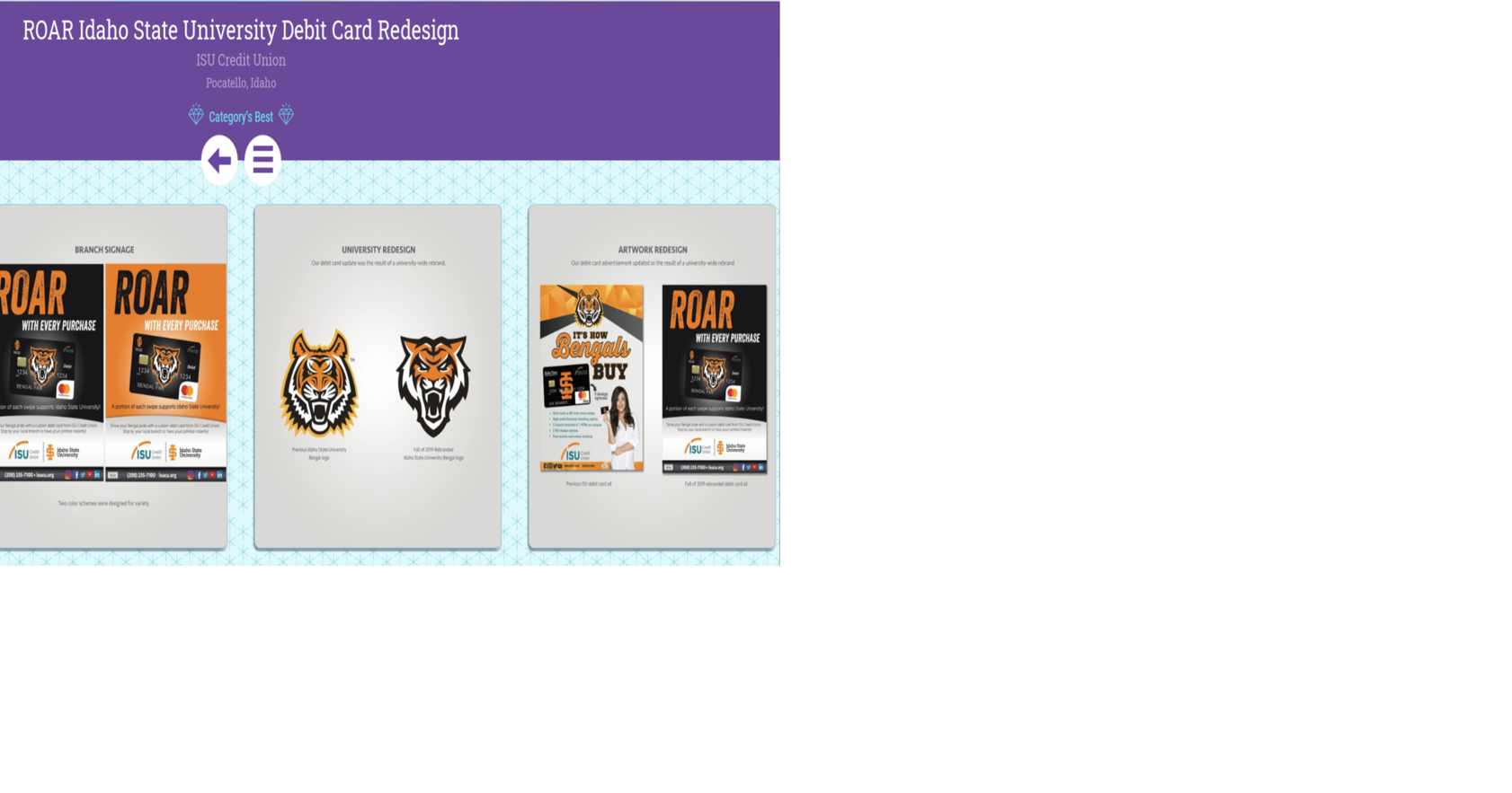 ISU Credit Union receives national attention for Bengal debit cards ...