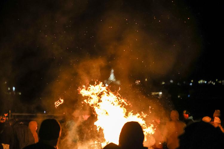 Photos of Christmas in the Night Time Skies at fairgrounds in Pocatello ...
