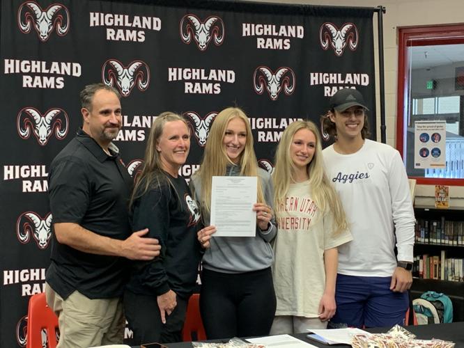 Highland soccer's Saydree Bell and Morgan Christensen sign with ...