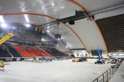 ROARING RENOVATION: Holt Arena facelift only months away from ...