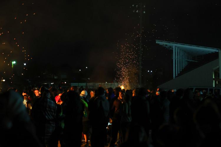 Photos of Christmas in the Night Time Skies at fairgrounds in Pocatello ...