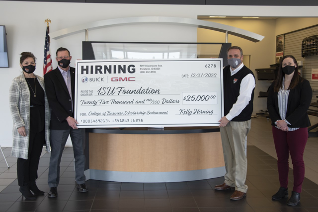 ISU receives a new scholarship endowment from Hirning family ...