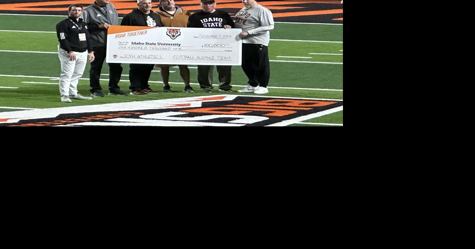 ISU Football Alumni Team makes record setting contribution | Sports ...