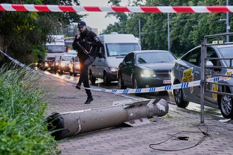 A Russian barrage in Ukraine kills 11 and damages a landmark cathedral ...