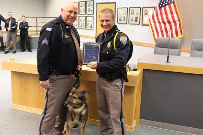 Pocatello Police Department retires two K-9s, promotes several officers ...