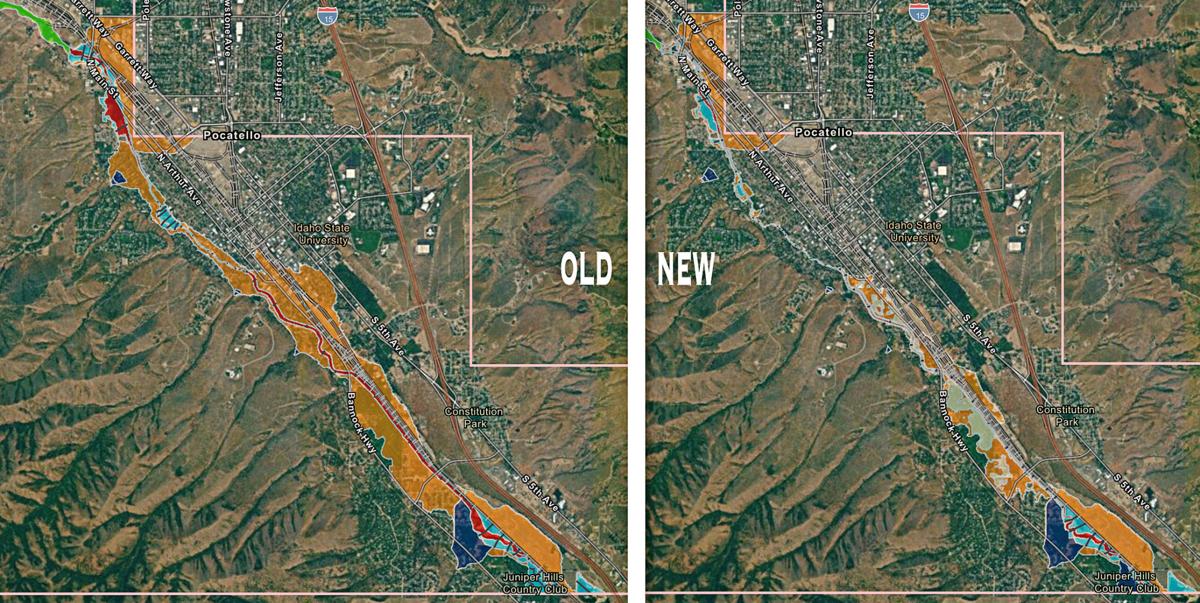 FEMA proposes major reduction in Pocatello flood map | Local ...