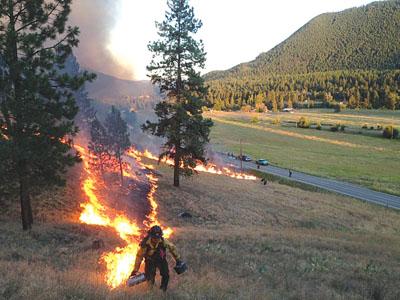 Taking the heat: Fire crews battle blazes for weeks at a time | Members ...