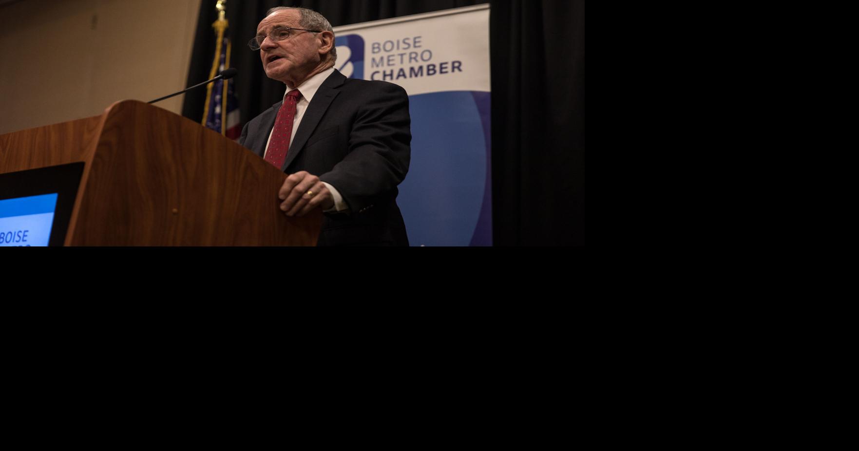 In visit to Boise, U.S. Sen. Jim Risch speaks on priorities for Idaho ...