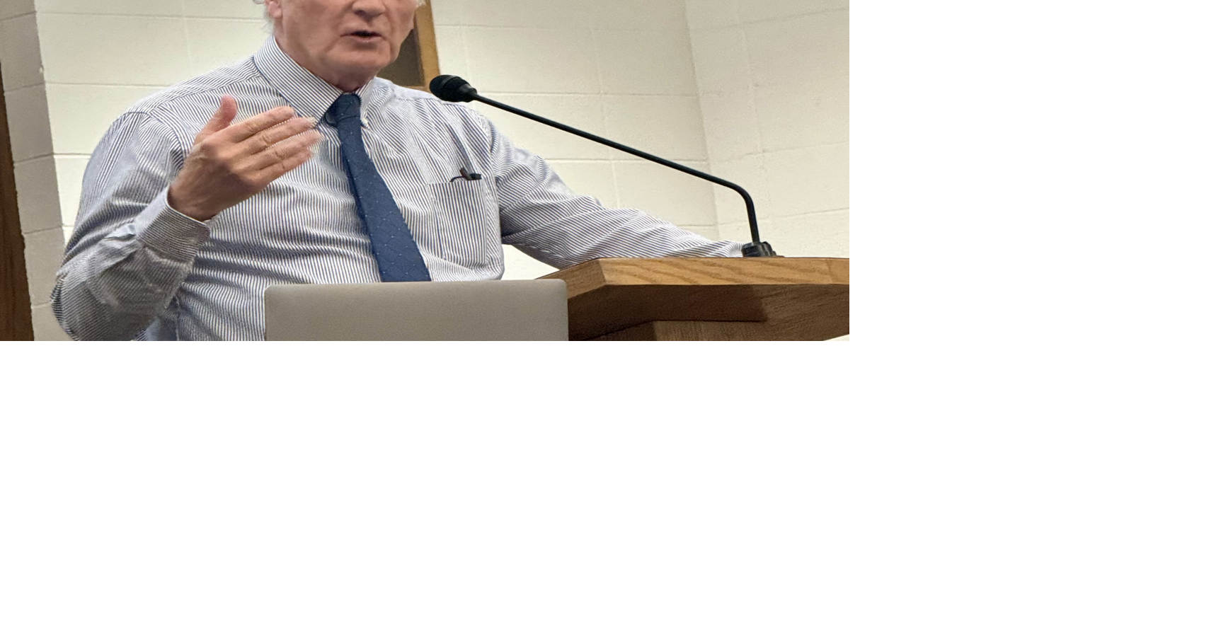 TV news legend Jay Hildebrandt speaks at Sons of Utah Pioneers meeting ...