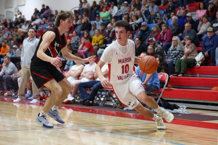 Photos of the Marsh Valley boys basketball team's 42-40 win at home ...