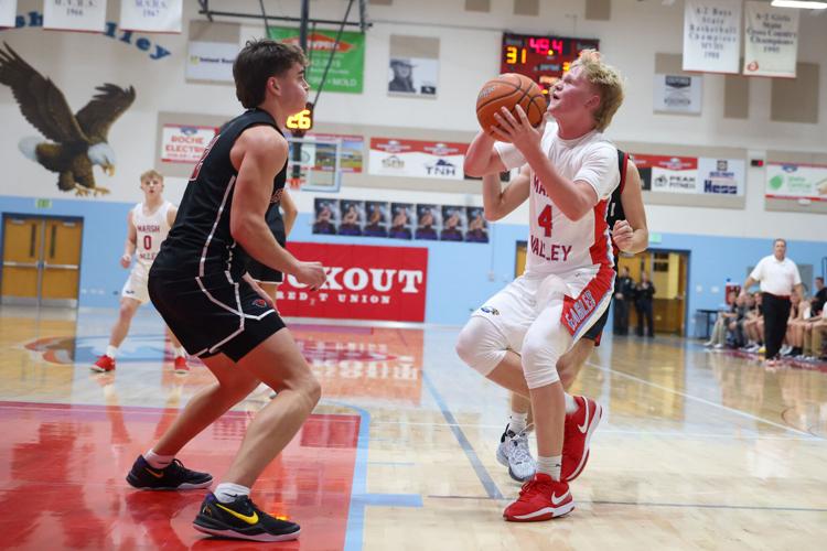 Photos of the Marsh Valley boys basketball team's 42-40 win at home ...