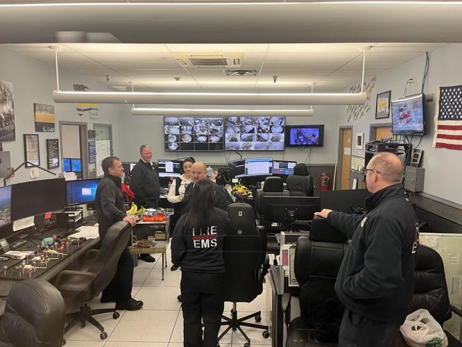 Honoring our police and fire dispatch team for answering the call ...