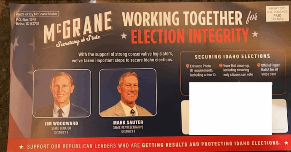 Idaho state senate candidate files complaint against campaign for state ...