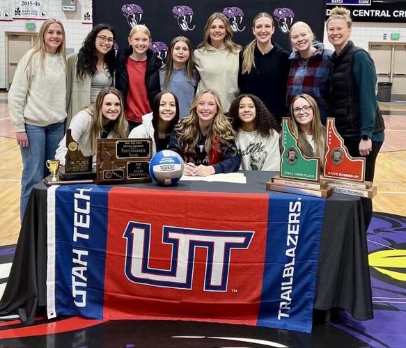 Century's Adee Butler signs with Utah Tech volleyball | Preps ...
