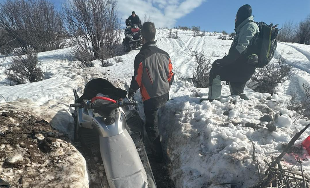 Local man rescued after being stranded overnight when his snowmobile ...
