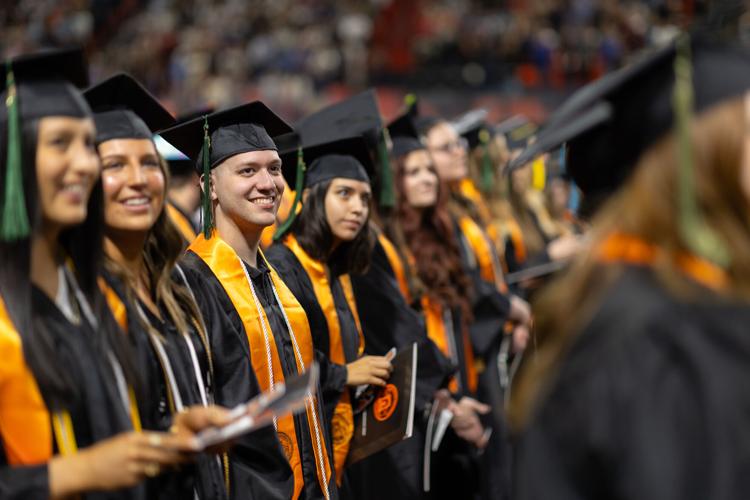 Photos of Idaho State University's commencement ceremonies at ICCU Dome | Freeaccess ...