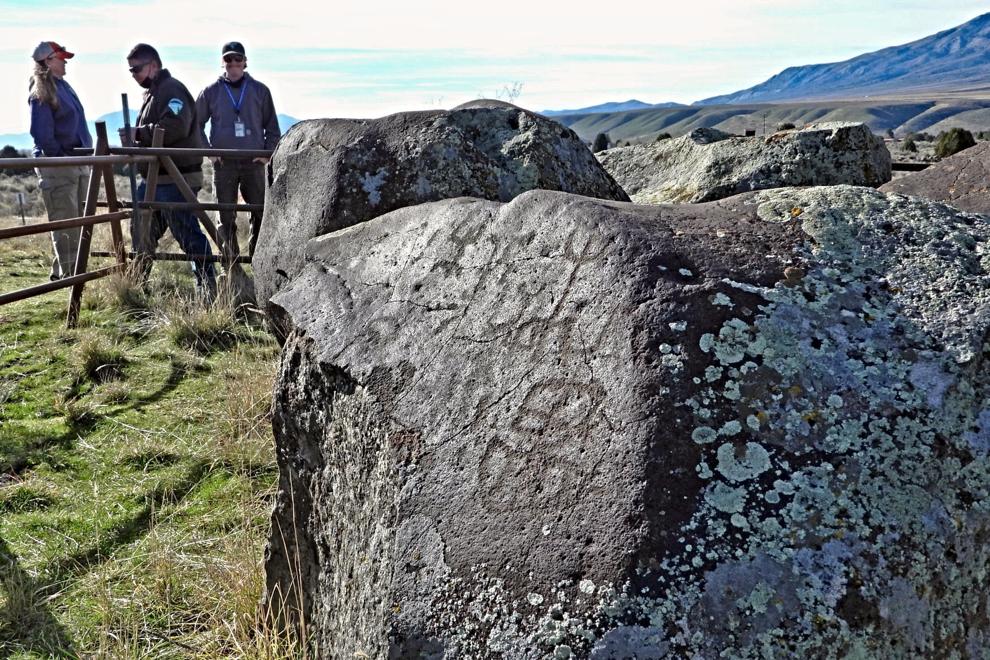 New signs at Indian Rocks highlight petroglyphs, historical ...