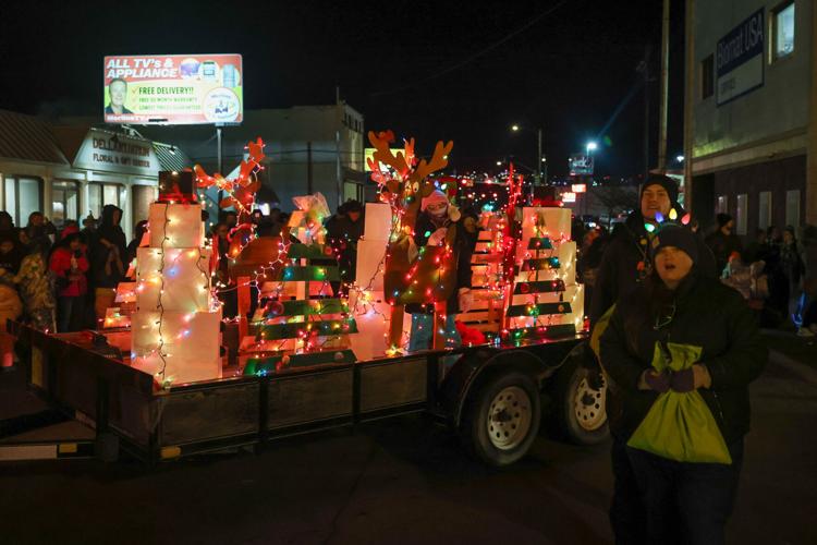 Photos of the Christmas Night Lights Parade in downtown Pocatello ...