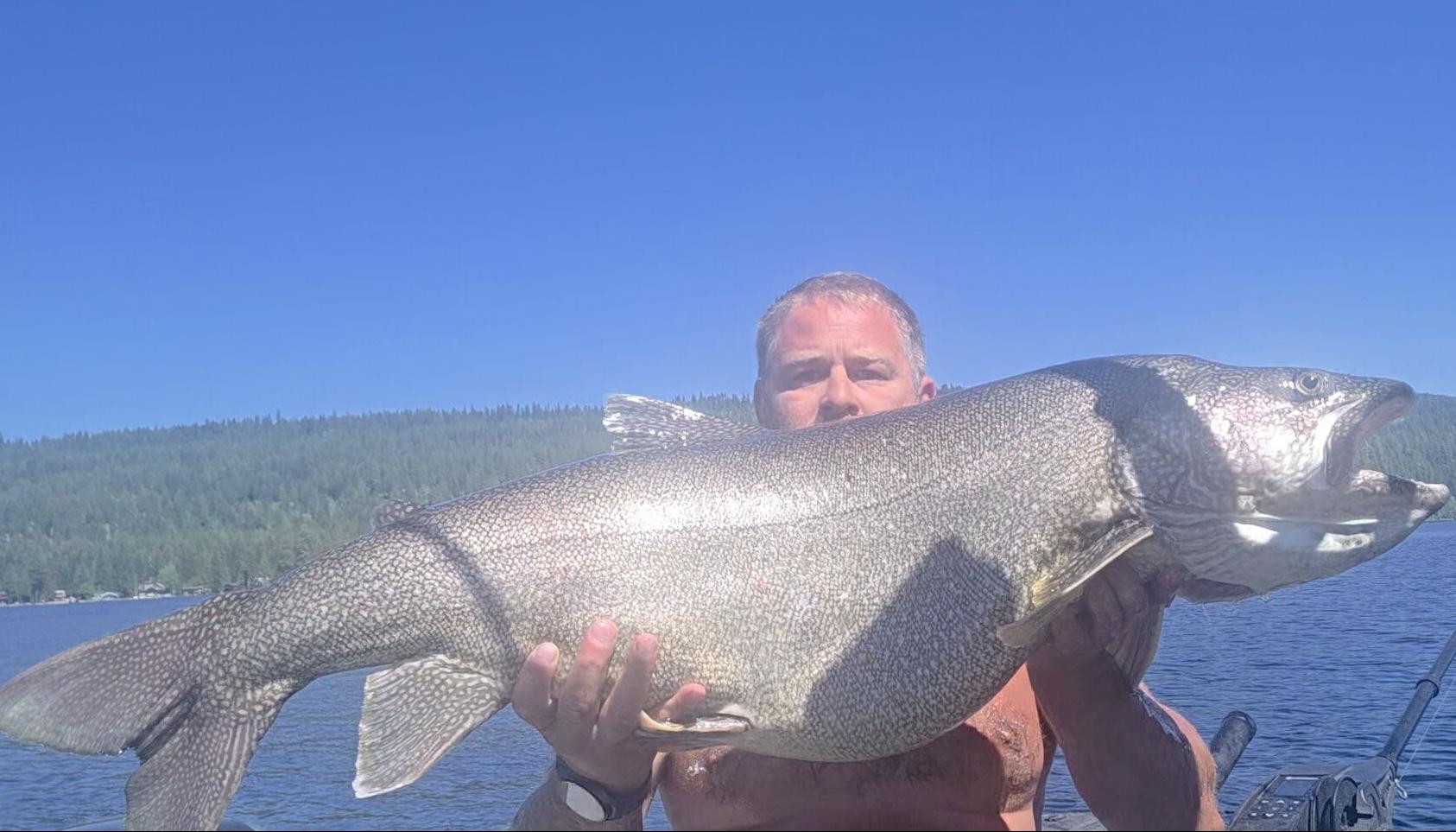 Angler's new state record 42-inch trout puts Idaho lake on map as ...