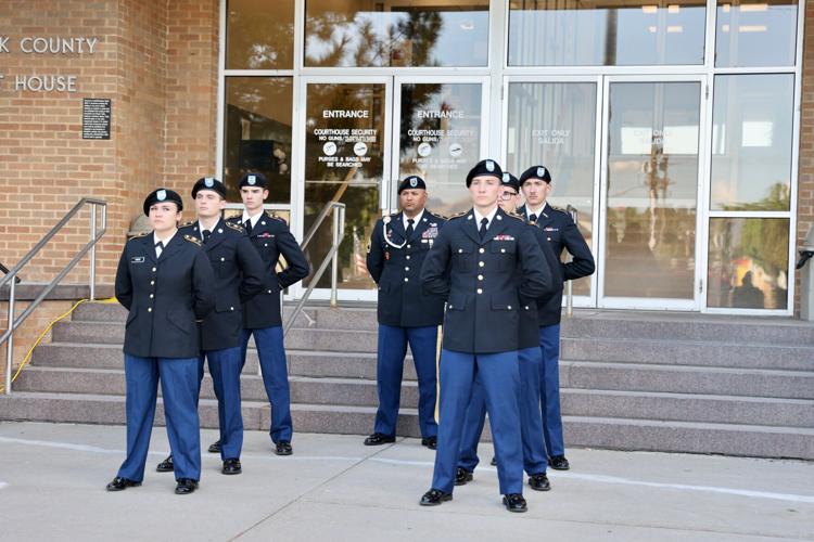 Photos of 9/11 commemoration at Bannock County Courthouse in Pocatello ...