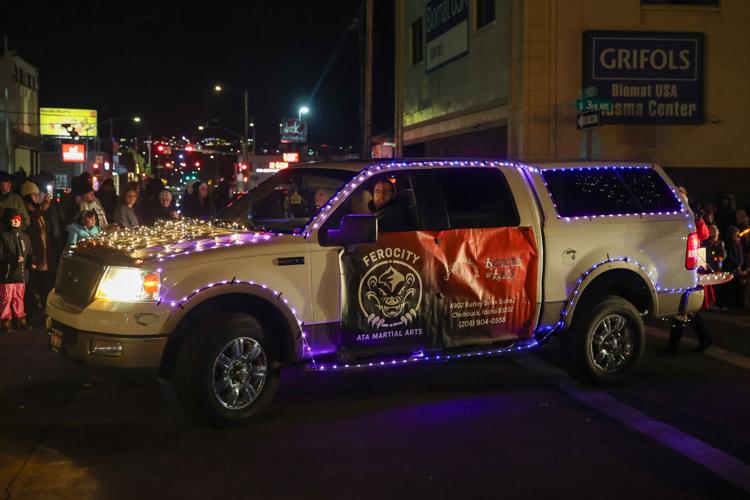 Photos of the Christmas Night Lights Parade in downtown Pocatello ...