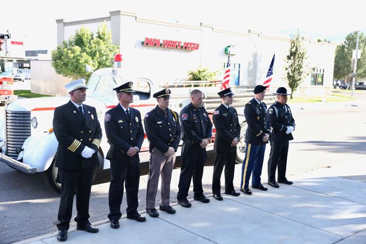 Photos of 9/11 commemoration at Bannock County Courthouse in Pocatello ...