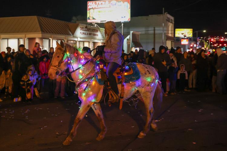 Photos of the Christmas Night Lights Parade in downtown Pocatello ...