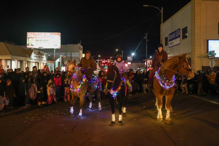 Photos of the Christmas Night Lights Parade in downtown Pocatello ...