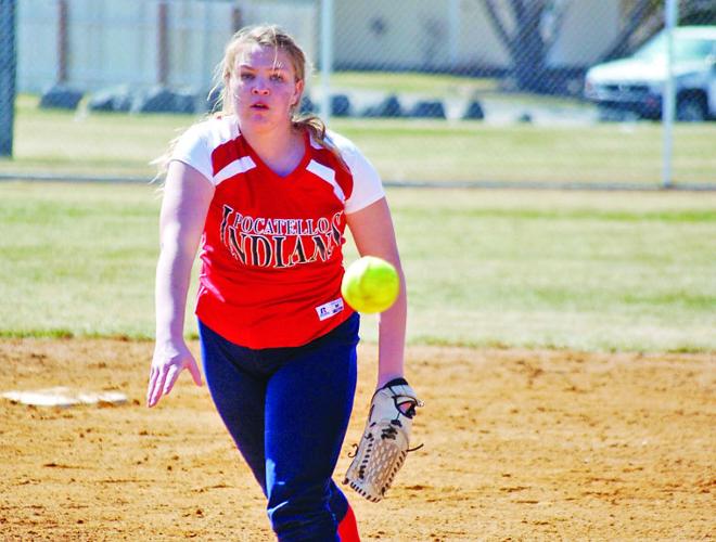 Poky progress — Indian softball shows sparks in back-to-back losses ...