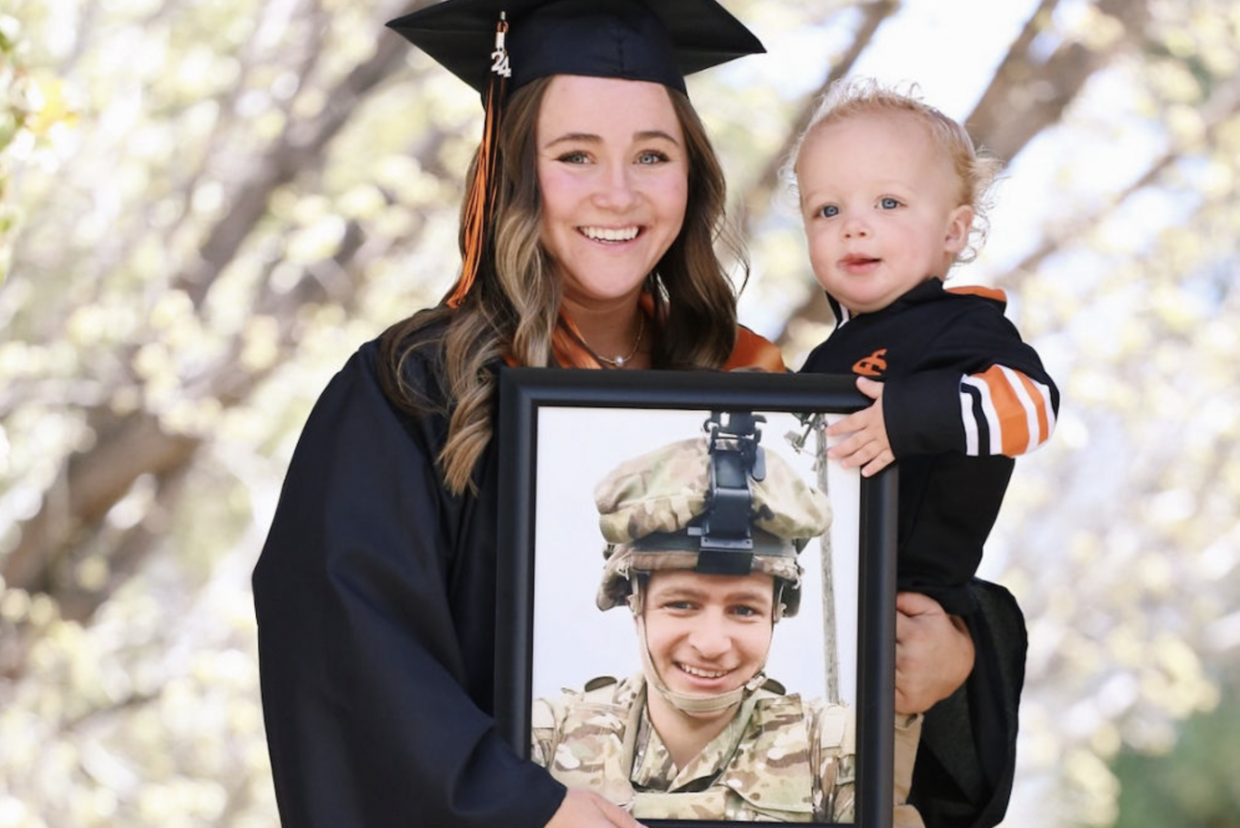 Local toddler son of deployed soldier shows his pride in America every ...