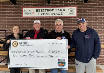 Montpelier Community Foundation receives Rotary donation for sound ...