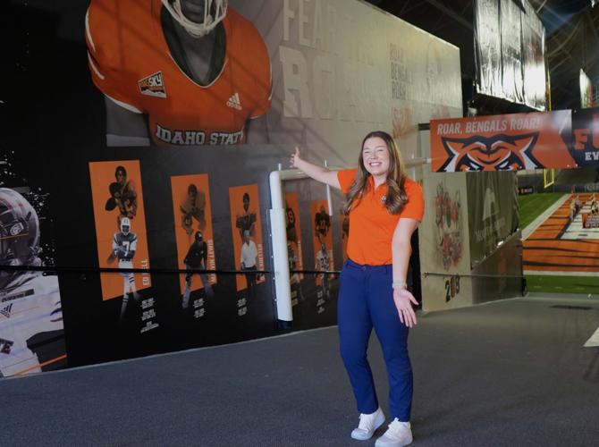 Idaho State athletics' improved graphics credit to student Emily ...