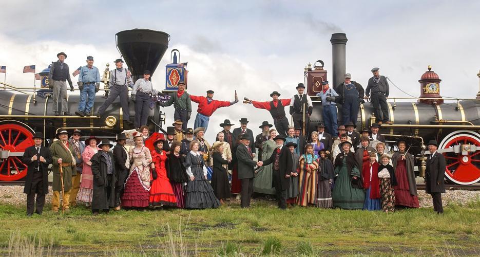 Golden Spike reenactment | | idahostatejournal.com