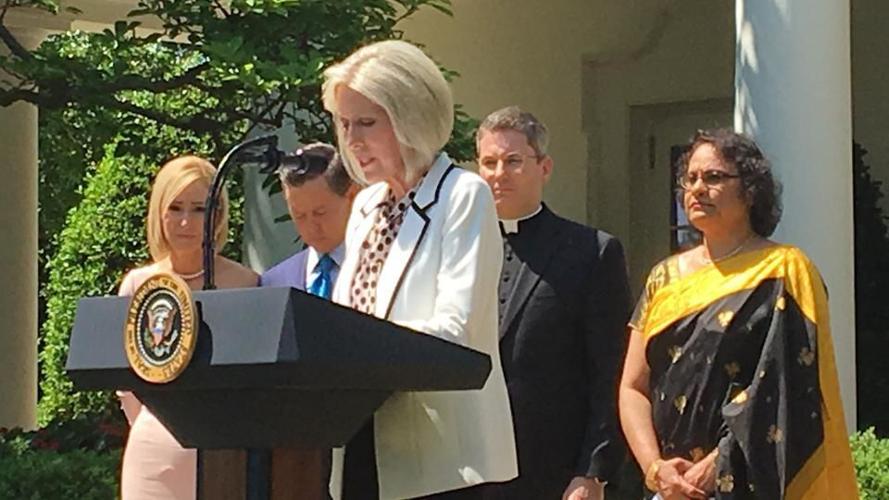 LDS primary president gives prayer at White House | Local ...