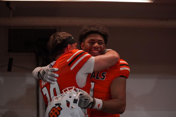 Photos of ISU's 50-10 win against Western Oregon at the ICCU Dome in ...