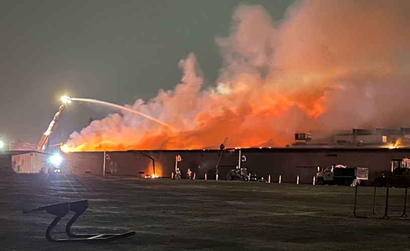 Highland Survives Fire Firefighters Save Most Of High School From Blaze That Gutted Cafeteria