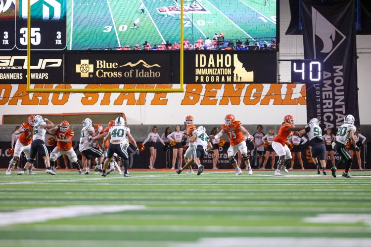 Photos of Portland State's 42-38 win over Idaho State at ICCU Dome in Pocatello | Isu ...