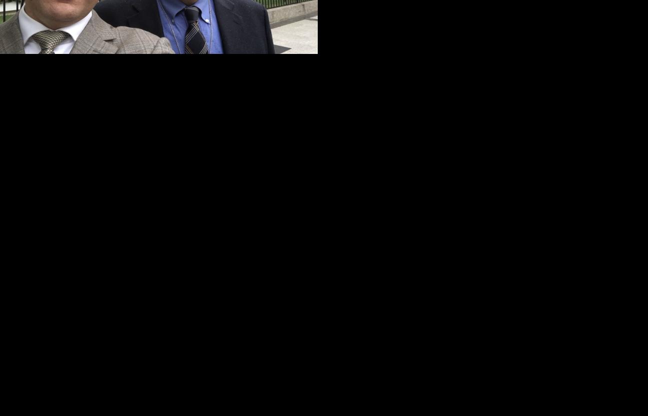 Father and son Whitney and Dustin Manwaring bond over politics | Local ...