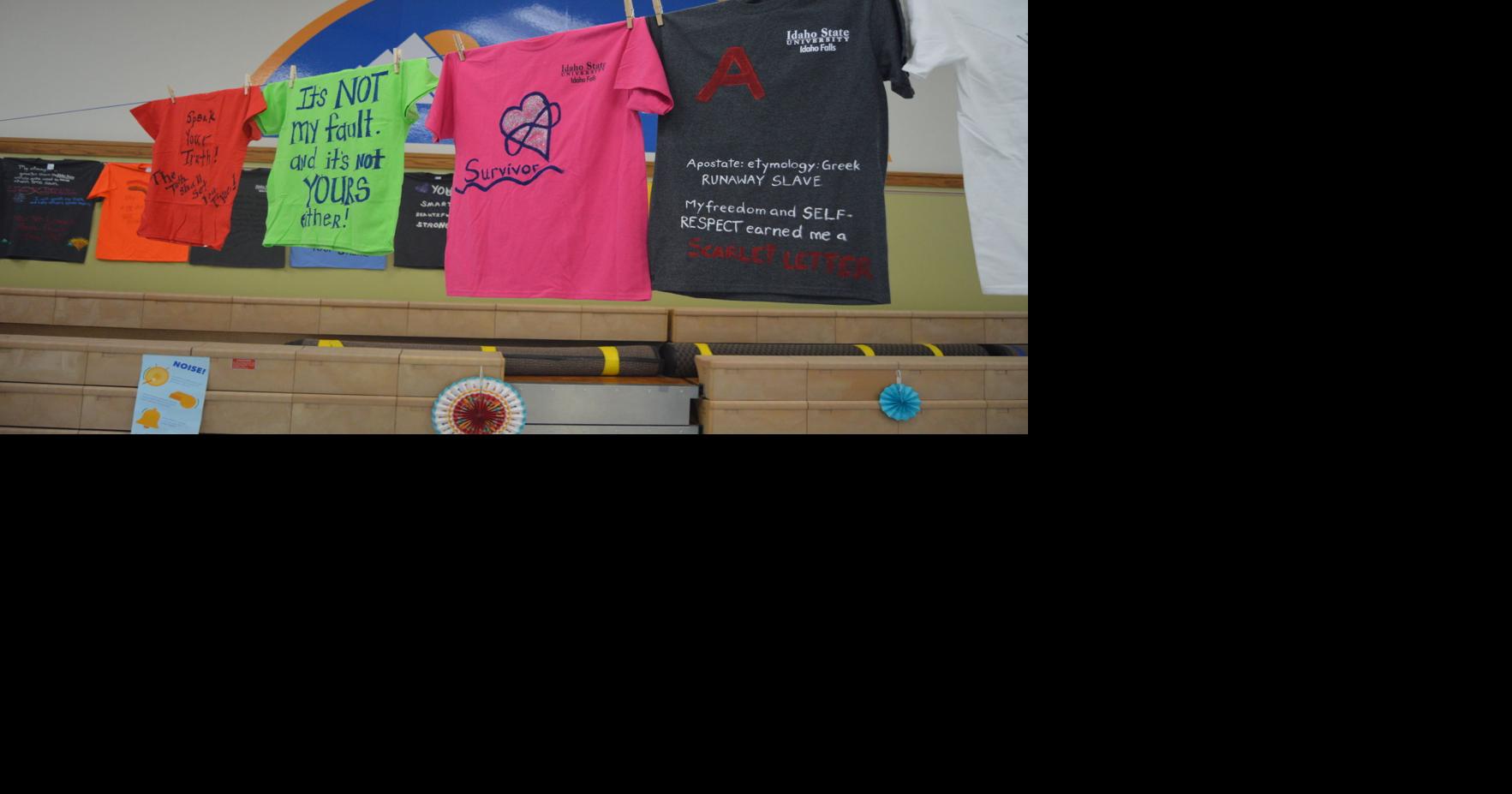 CEI hosts clothesline exhibit to increase sexual assault awareness ...