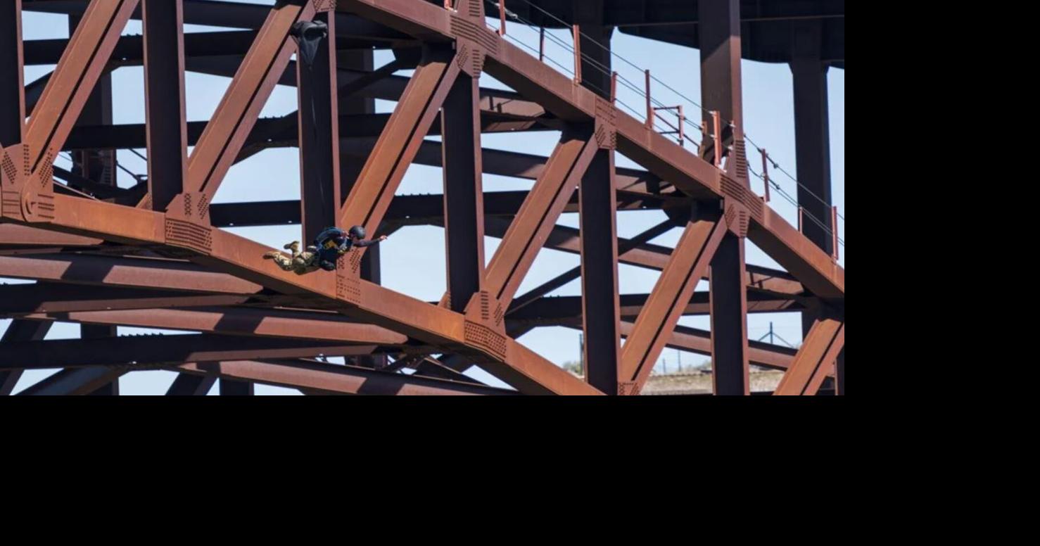 US Army parachute team trains at Perrine Bridge | Local ...