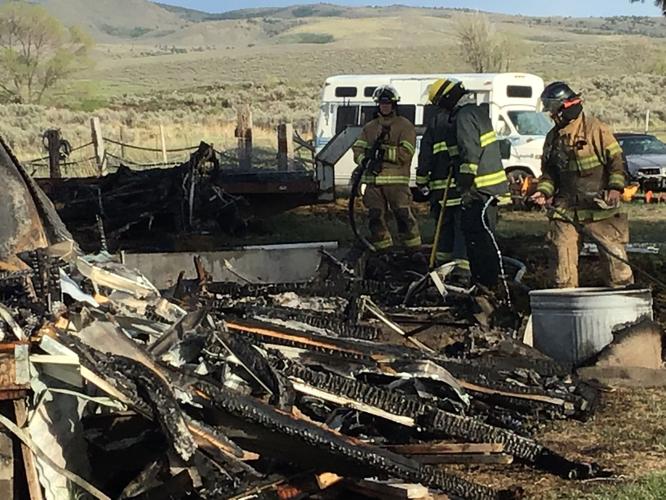 Firefighters battle house and hay fires on Fort Hall Reservation ...