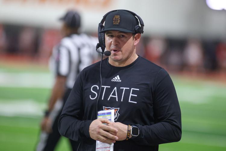 Photos of ISU vs. Weber State football at Holt Arena | Local ...